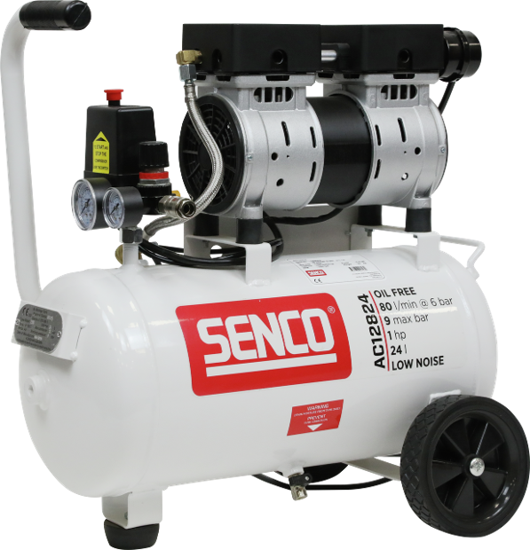 AC12824, geluidsarme compressor